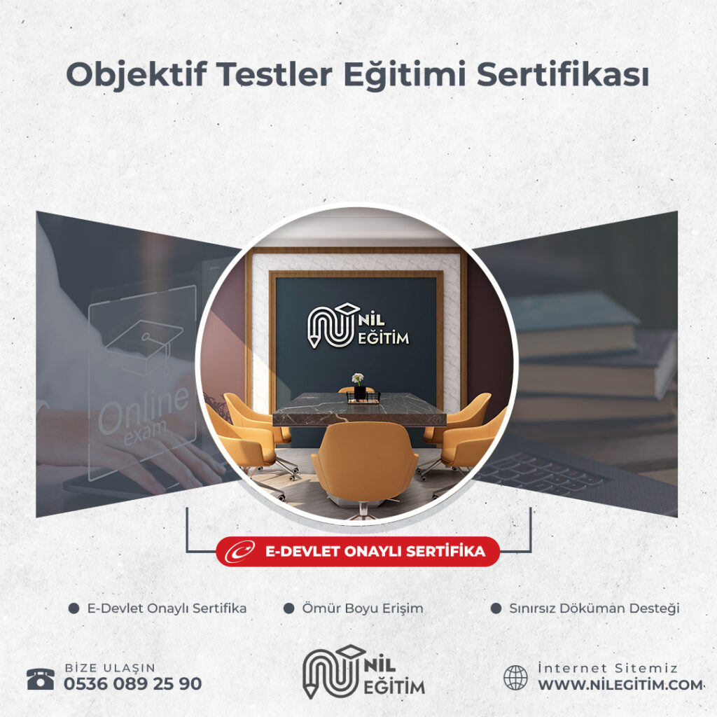 Objektif Testler Eğitimi Sertifikası - Nil Eğitim
